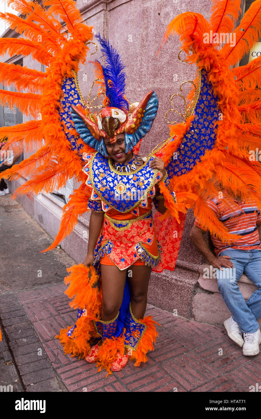 The colorful Children's Carnival Parade in the historic Old Colonial ...