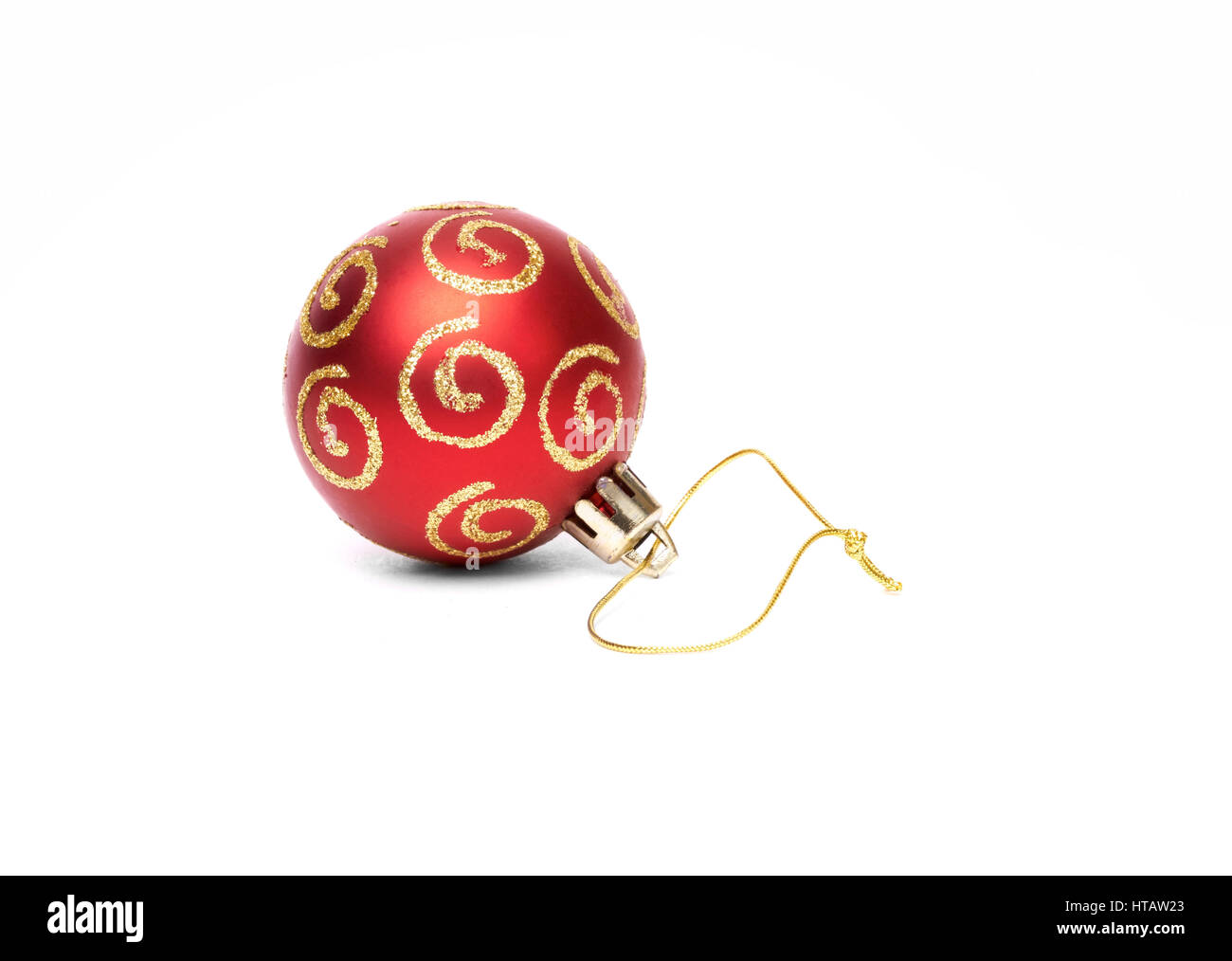 Gold bauble hi-res stock photography and images - Alamy