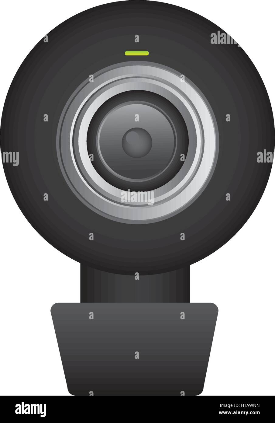 black computer camera icon, vector illustraction design Stock Vector ...