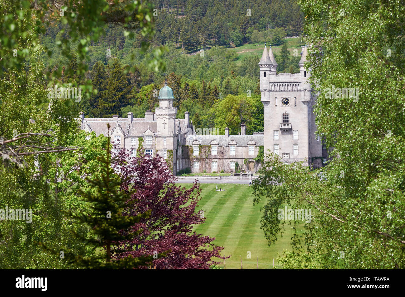 Balmoral Castle Aerial
