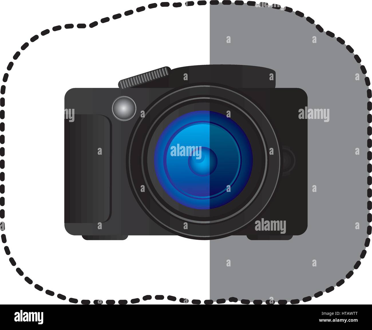 black camera icon image, vector illustraction design Stock Vector Image ...
