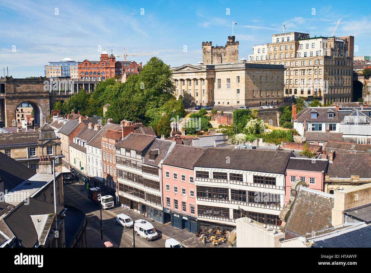 Newcastle city centre historical hi-res stock photography and images ...