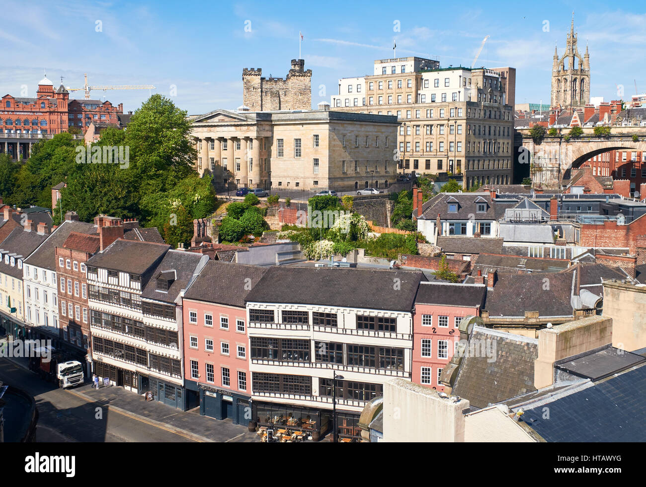Newcastles skyline hi-res stock photography and images - Alamy