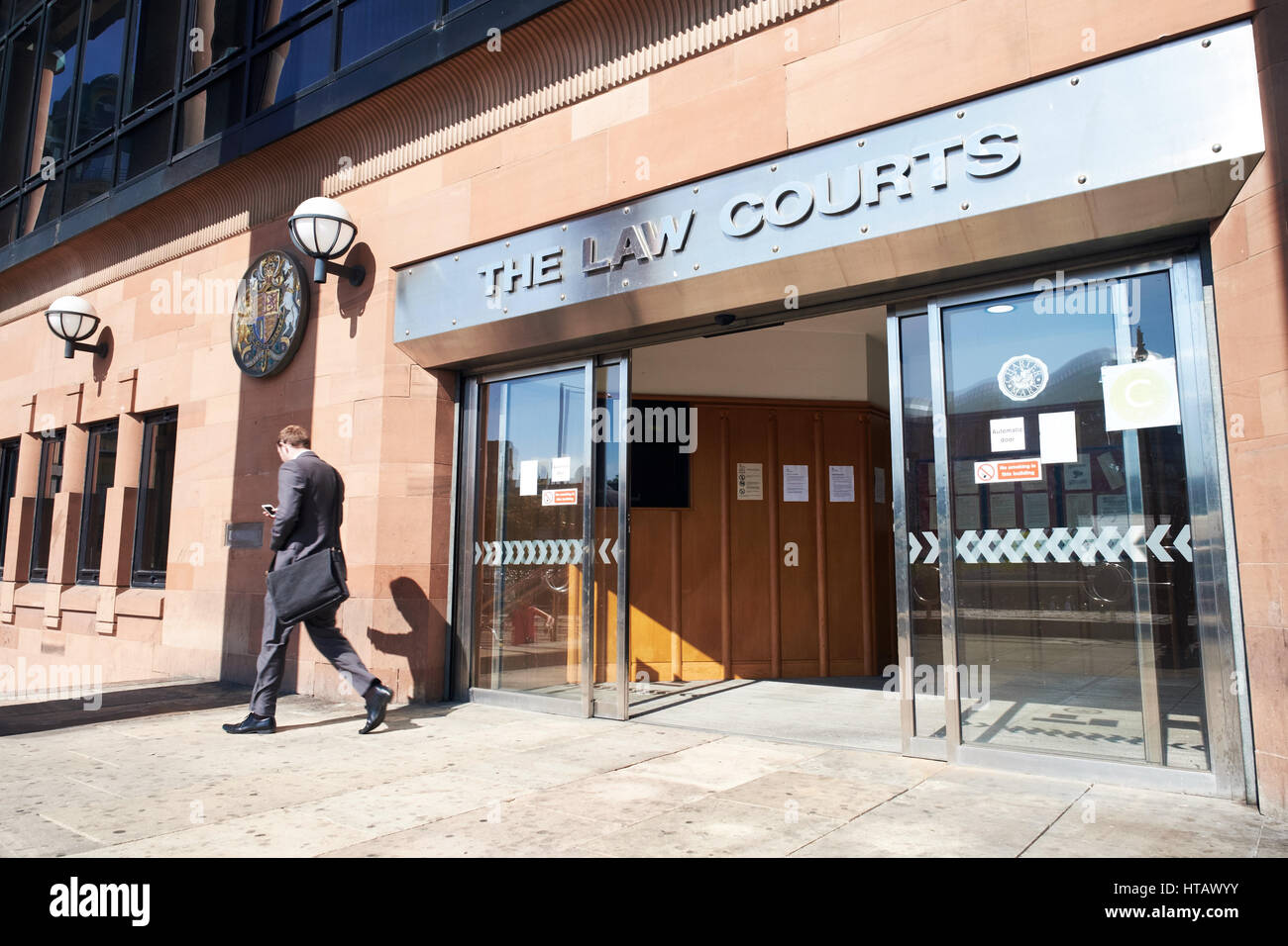 Newcastle crown court building hi-res stock photography and images - Alamy