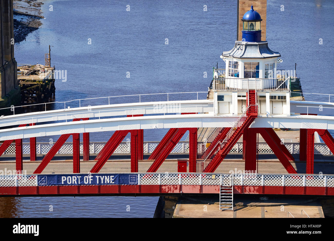 NEWCASTLE UPON TYNE, ENGLAND, UK - AUGUST 13, 2015: The Swing Bridge ...