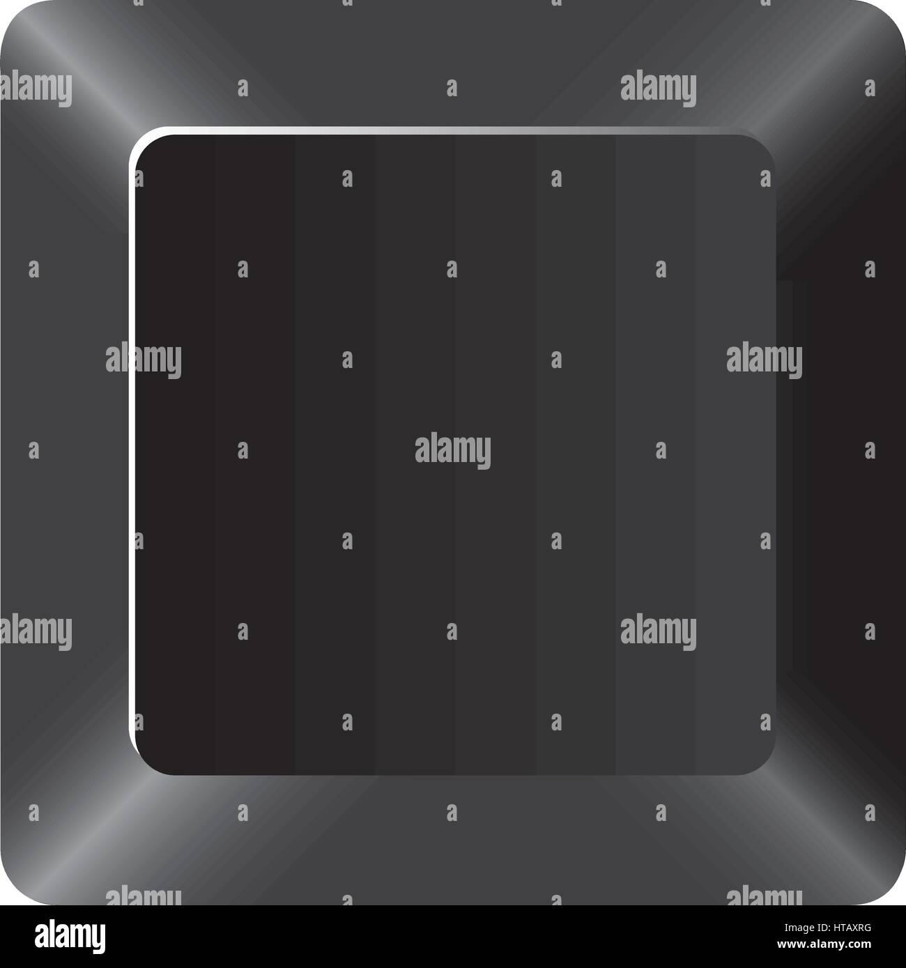 black button of computer keyboard, vector illustraction design Stock ...