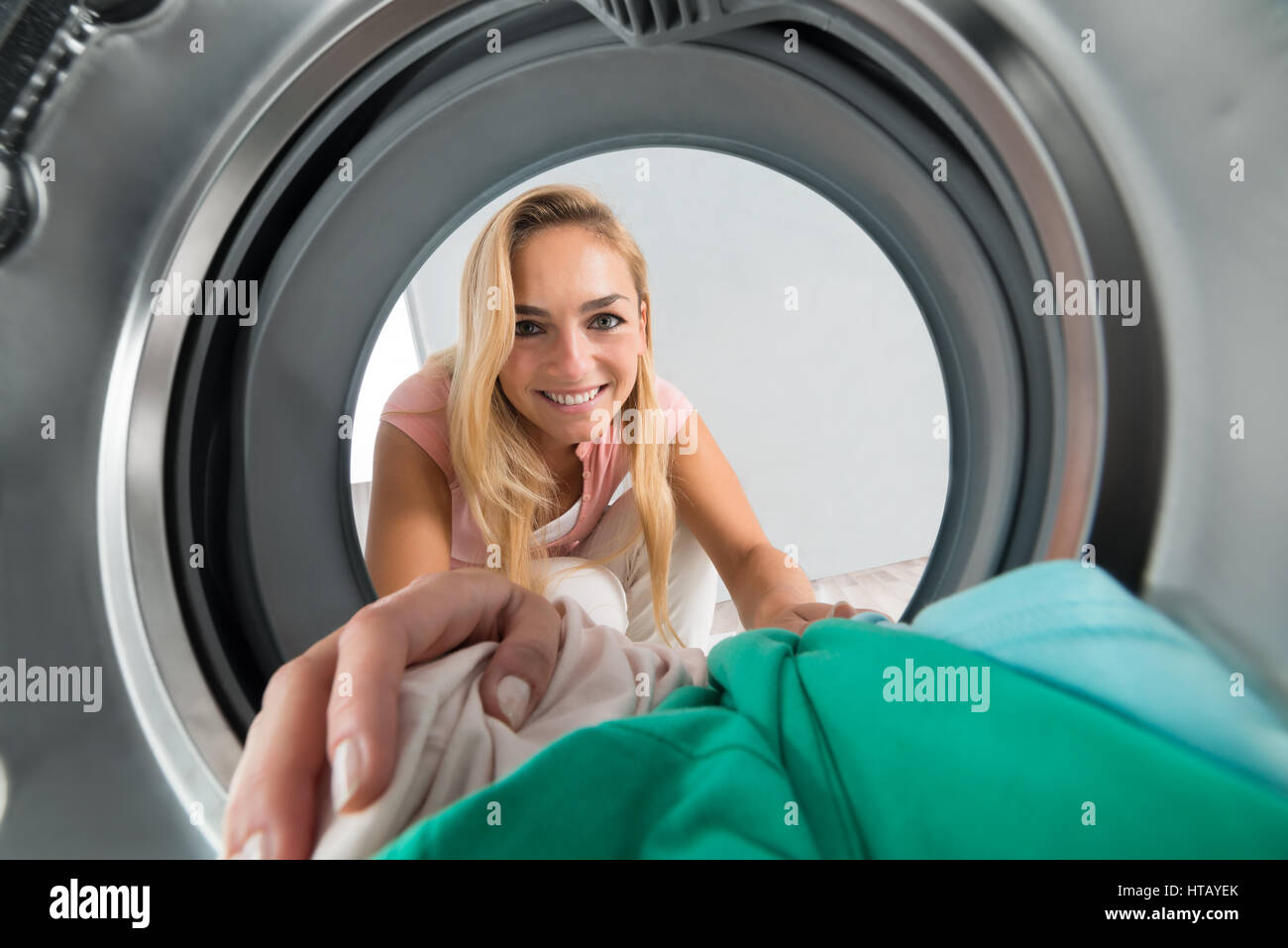 Inside washing machine hi-res stock photography and images - Alamy