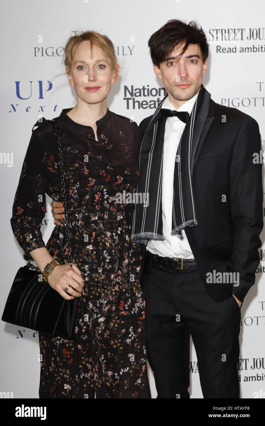 London, UK. Hattie Morahan and Blake Ritson at the 'Up Next' Gala at ...