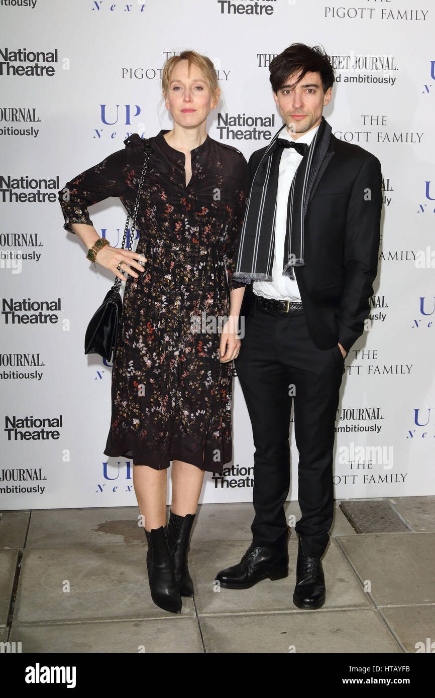 London, UK. Hattie Morahan and Blake Ritson at the 'Up Next' Gala at ...