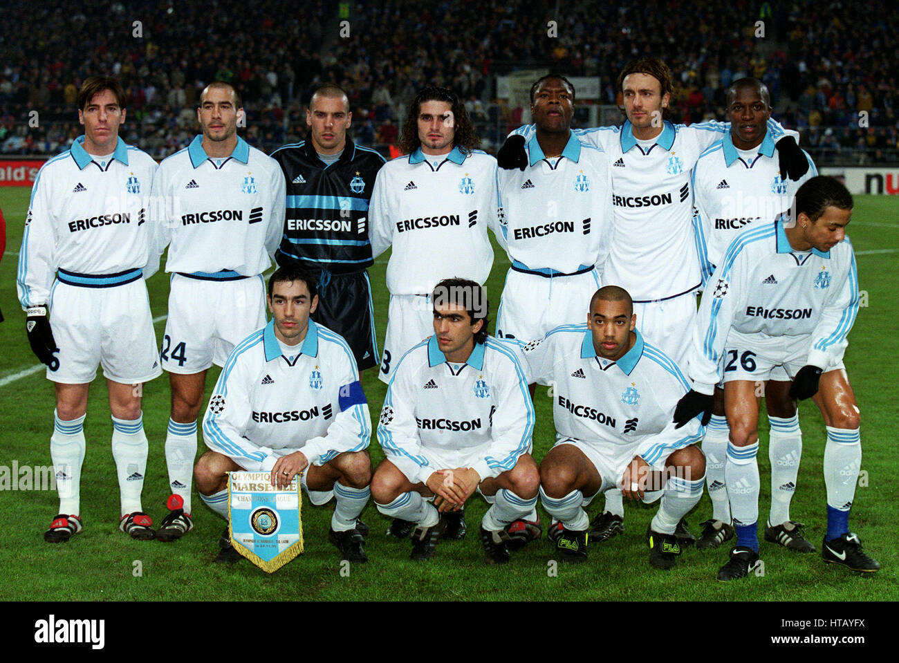 MARSEILLE MARSEILLE TEAM 24 November 1999 Stock Photo - Alamy