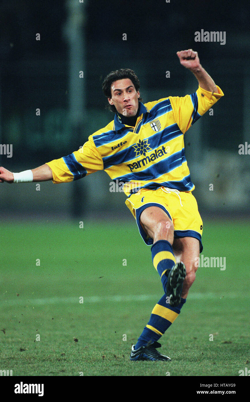 DIEGO FUSER PARMA FC 07 February 1999 Stock Photo - Alamy