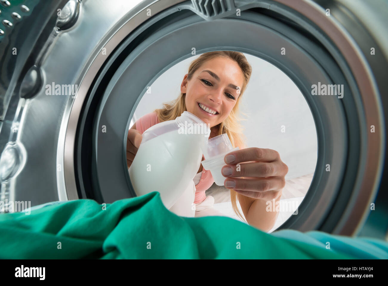 From inside washing machine hi-res stock photography and images - Alamy
