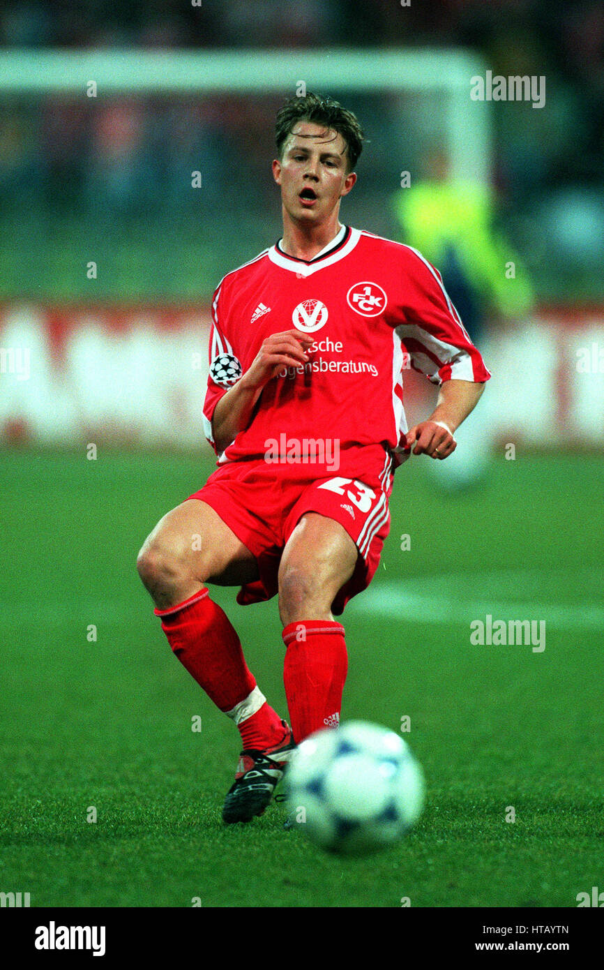 THOMAS RIEDL KAISERSLAUTERN FC 05 March 1999 Stock Photo - Alamy
