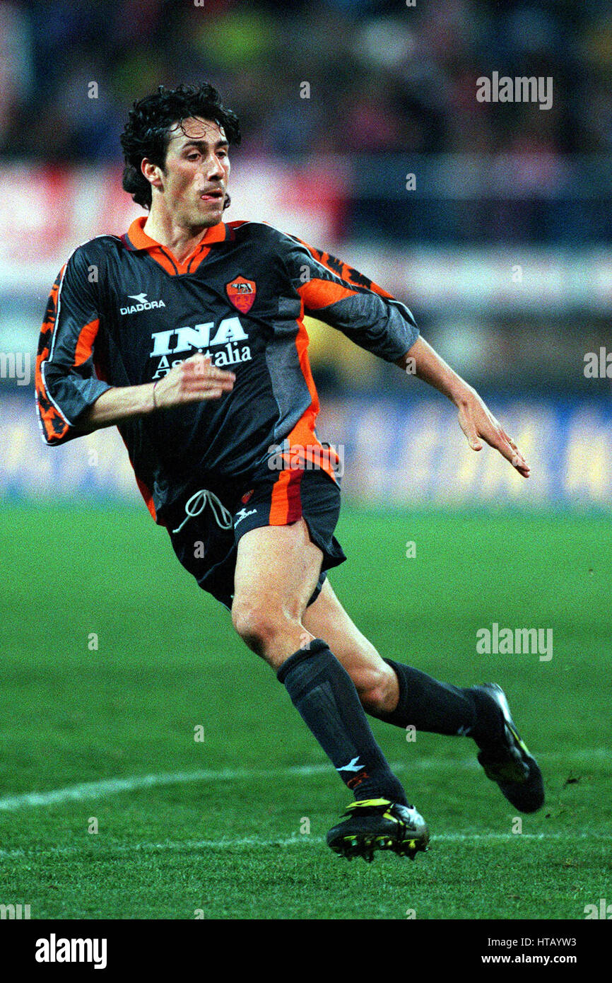 MARCO DELVECCHIO AS ROMA 02 March 1999 Stock Photo - Alamy