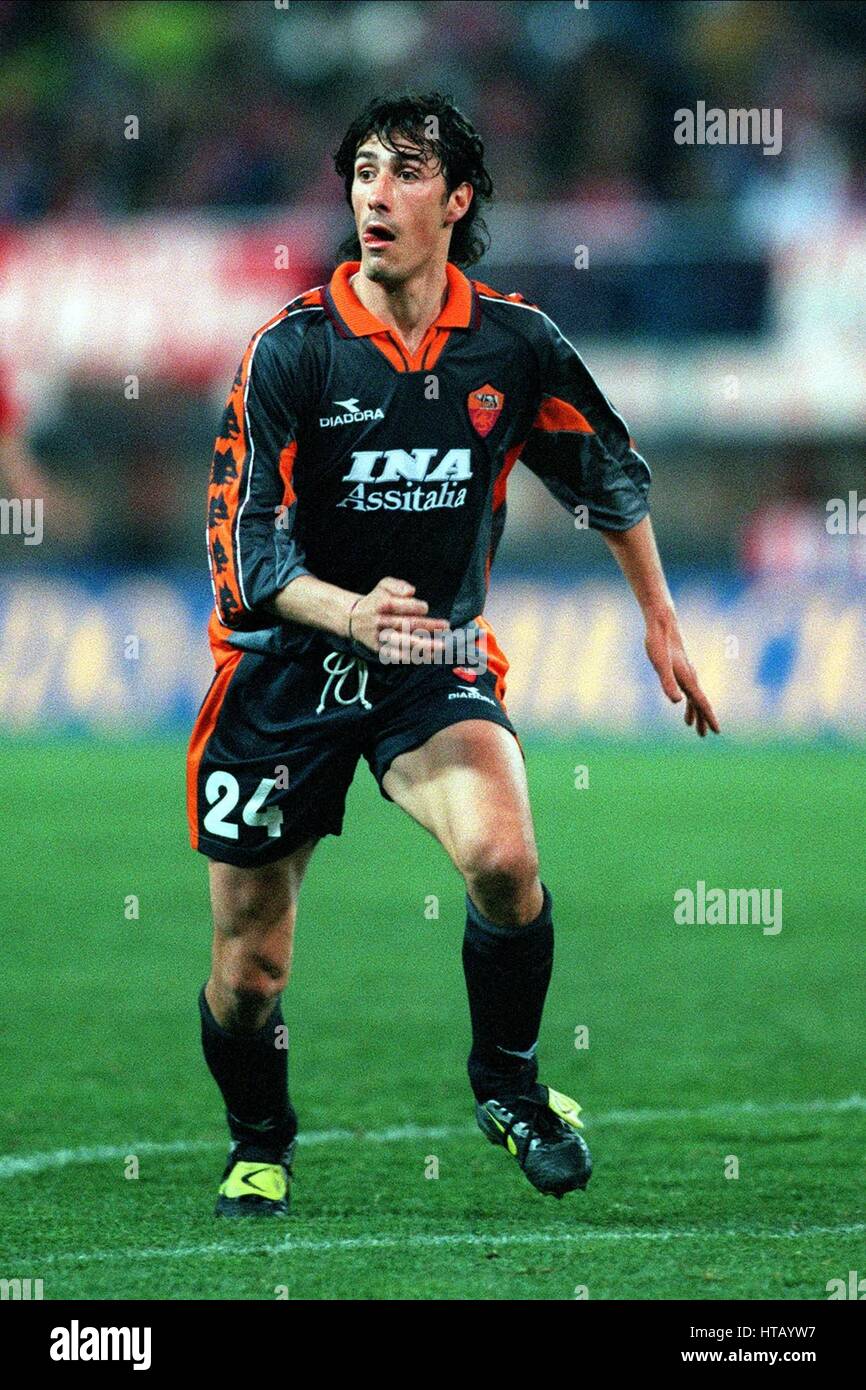 MARCO DELVECCHIO AS ROMA 02 March 1999 Stock Photo - Alamy