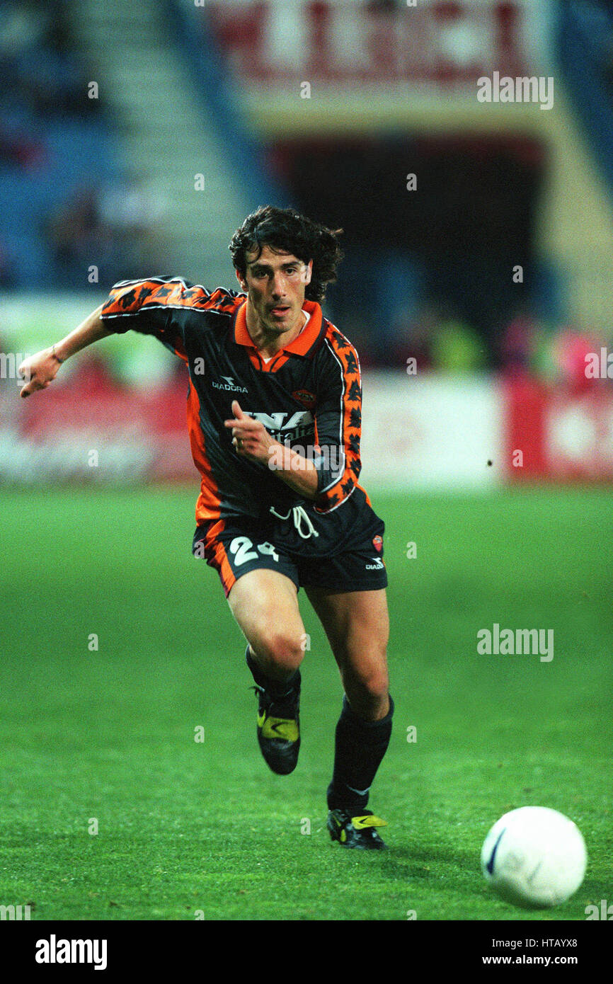 MARCO DELVECCHIO AS ROMA 02 March 1999 Stock Photo - Alamy