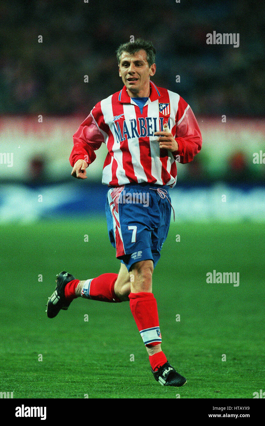 VLADIMIR JUGOVIC ATHLETICO MADRID 02 March 1999 Stock Photo - Alamy