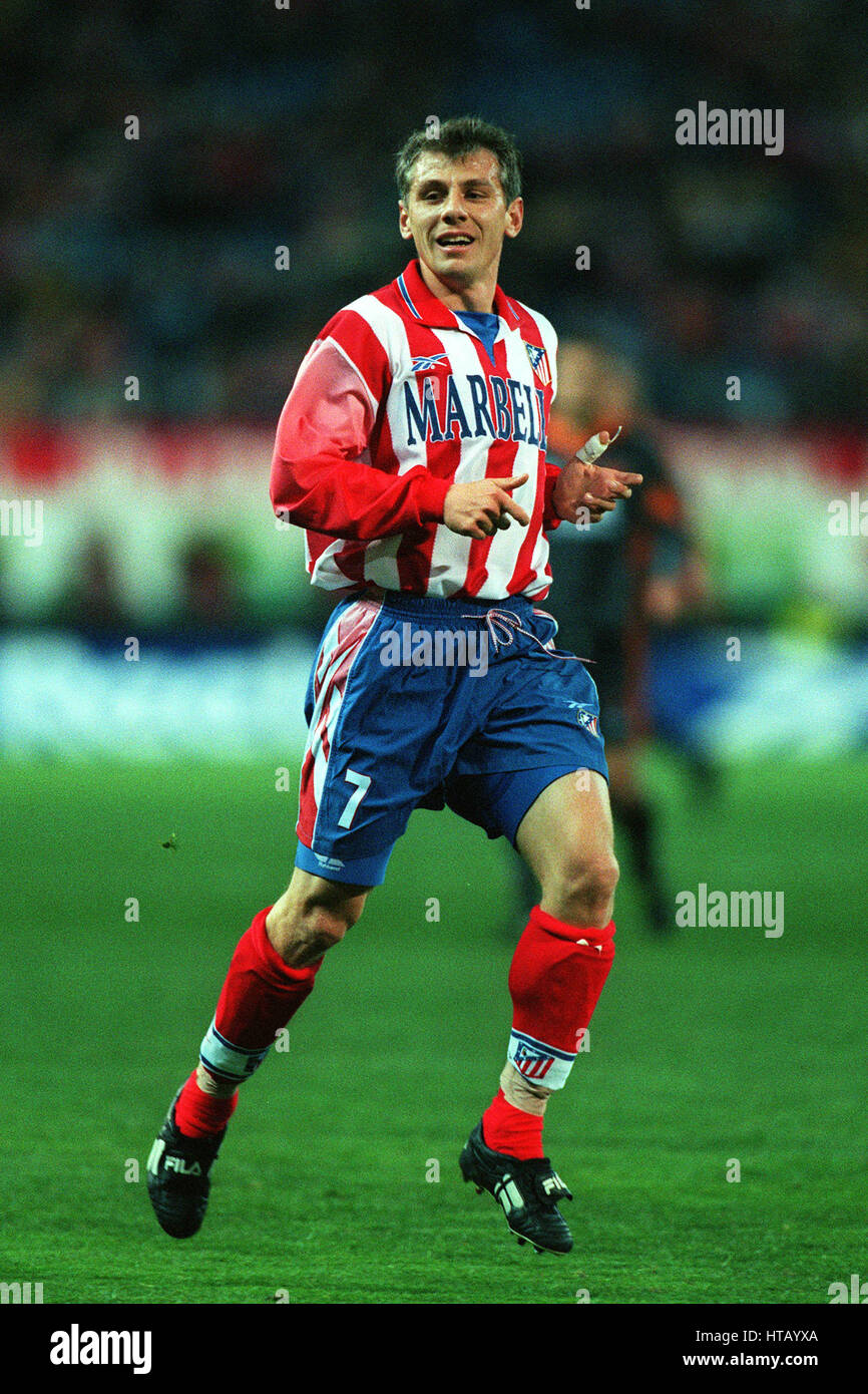 VLADIMIR JUGOVIC ATHLETICO MADRID 02 March 1999 Stock Photo - Alamy