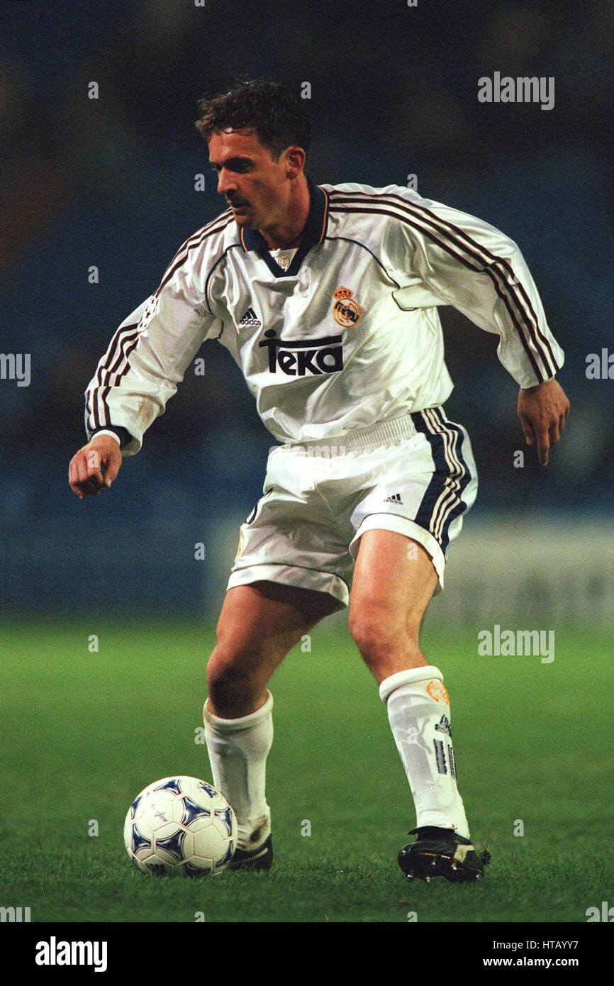 PREDRAG MIJATOVIC REAL MADRID FC 03 March 1999 Stock Photo - Alamy