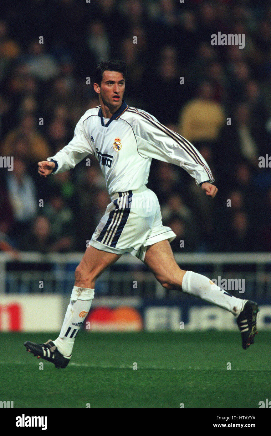 CHRISTIAN PANUCCI REAL MADRID FC 03 March 1999 Stock Photo - Alamy