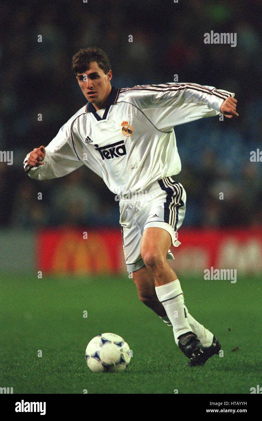 ROBERT JARNI REAL MADRID FC 03 March 1999 Stock Photo - Alamy
