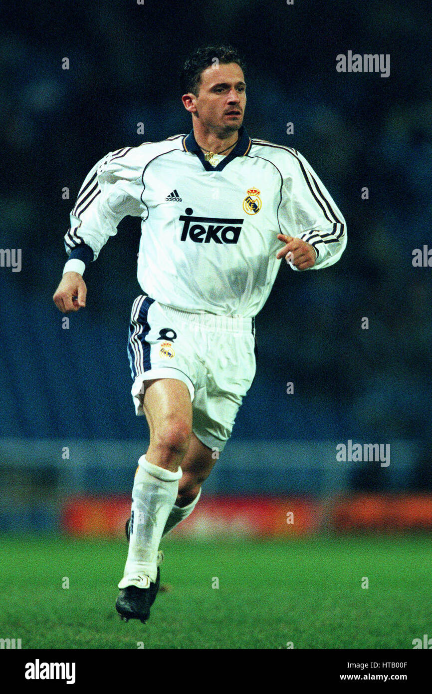 PREDRAG MIJATOVIC REAL MADRID FC 03 March 1999 Stock Photo - Alamy