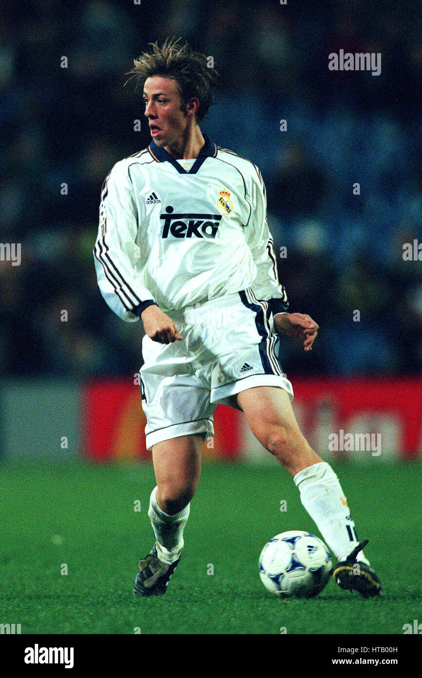 GUTI REAL MADRID FC 03 March 1999 Stock Photo - Alamy