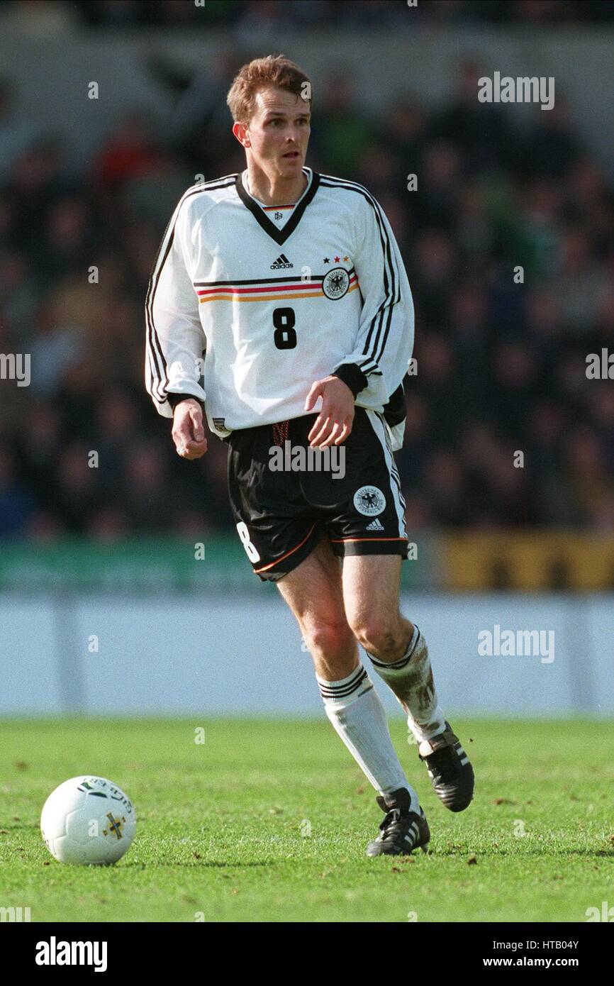 DIETMAR HAMANN GERMANY & NEWCASTLE UNITED FC 27 March 1999 Stock Photo ...
