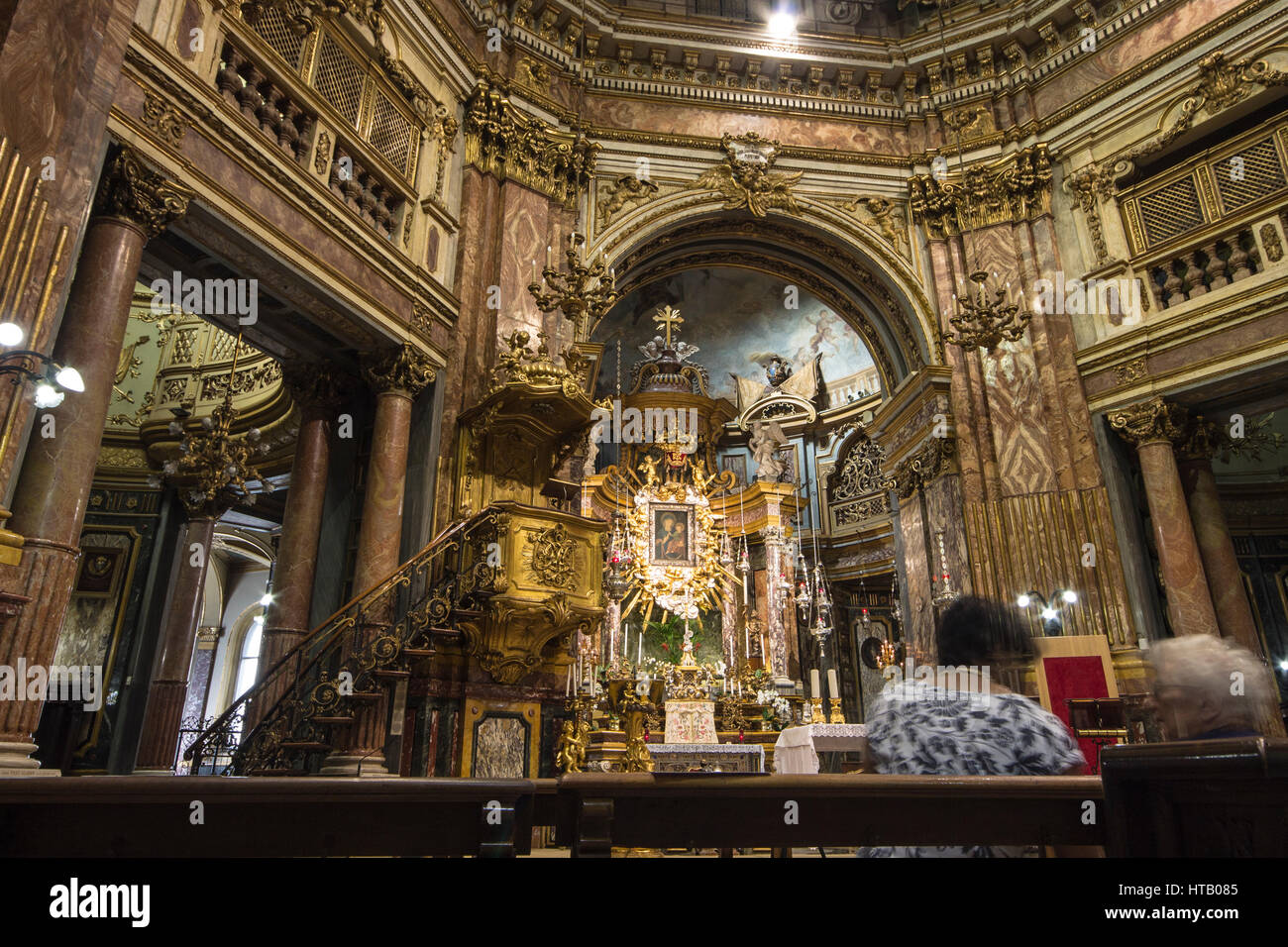 The Santuario della Consolata or Sanctuary of the Virgin of the ...