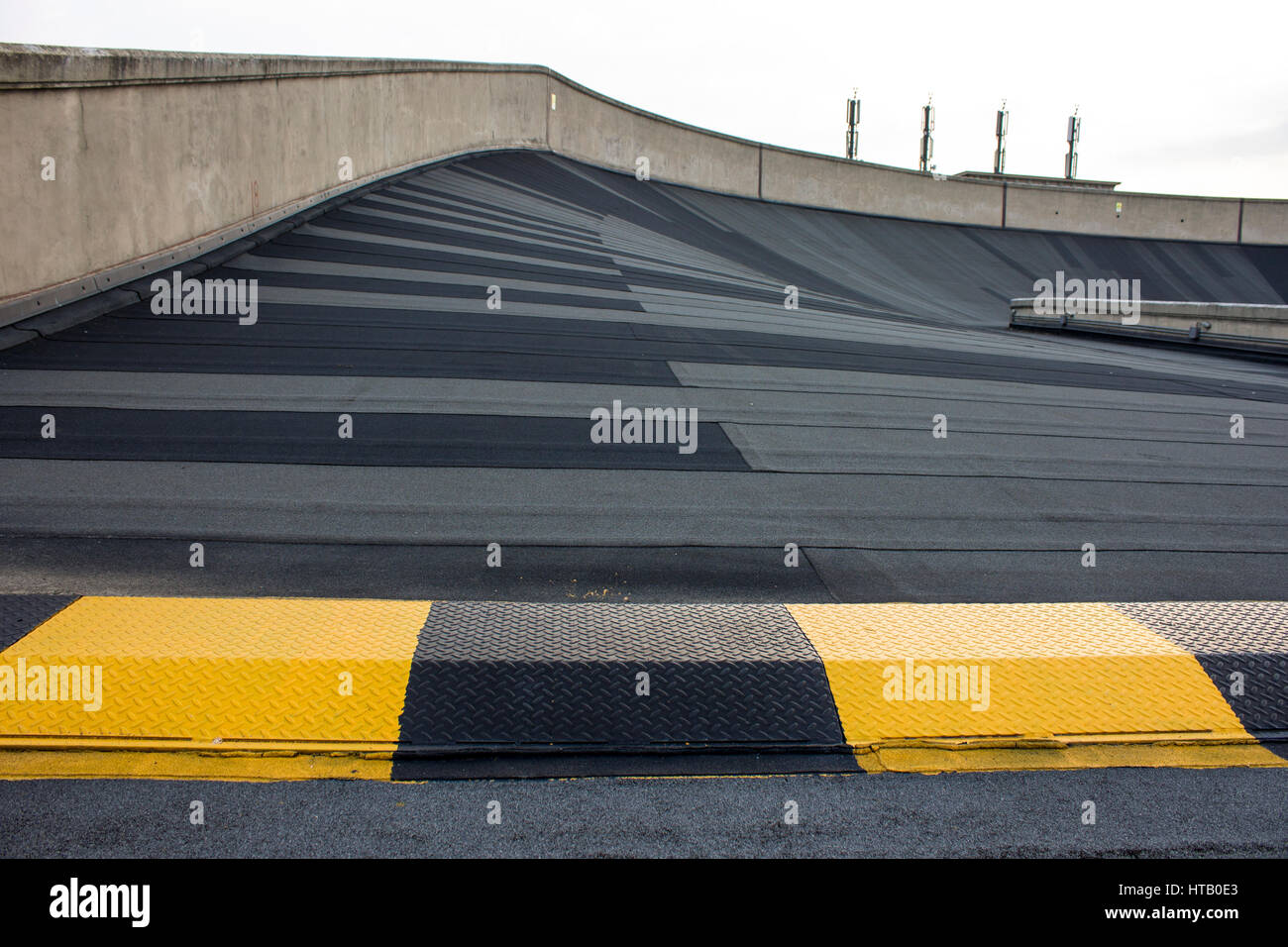 Fiat Lingotto Factory, once an avant-garde auto factory with a test ...
