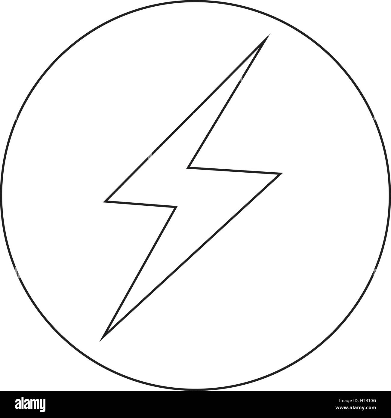 Lightning vectors Black and White Stock Photos & Images - Alamy