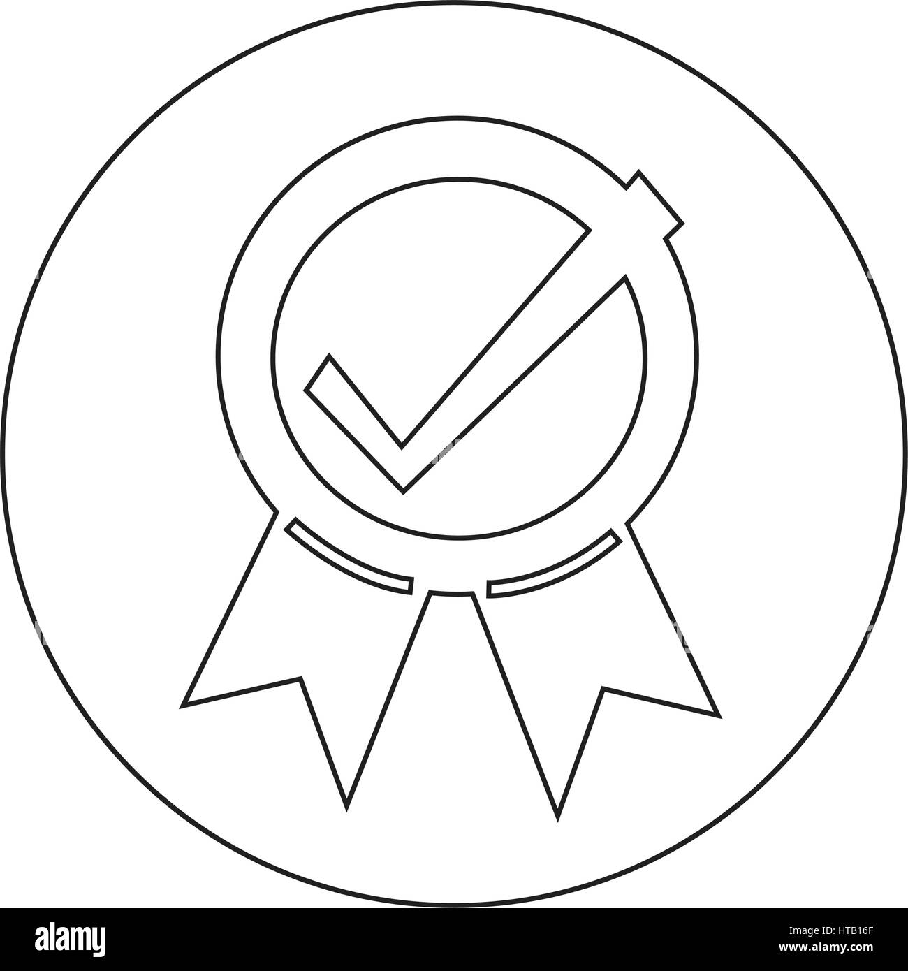 Certified Seal Icon illustration design Stock Vector Image & Art - Alamy