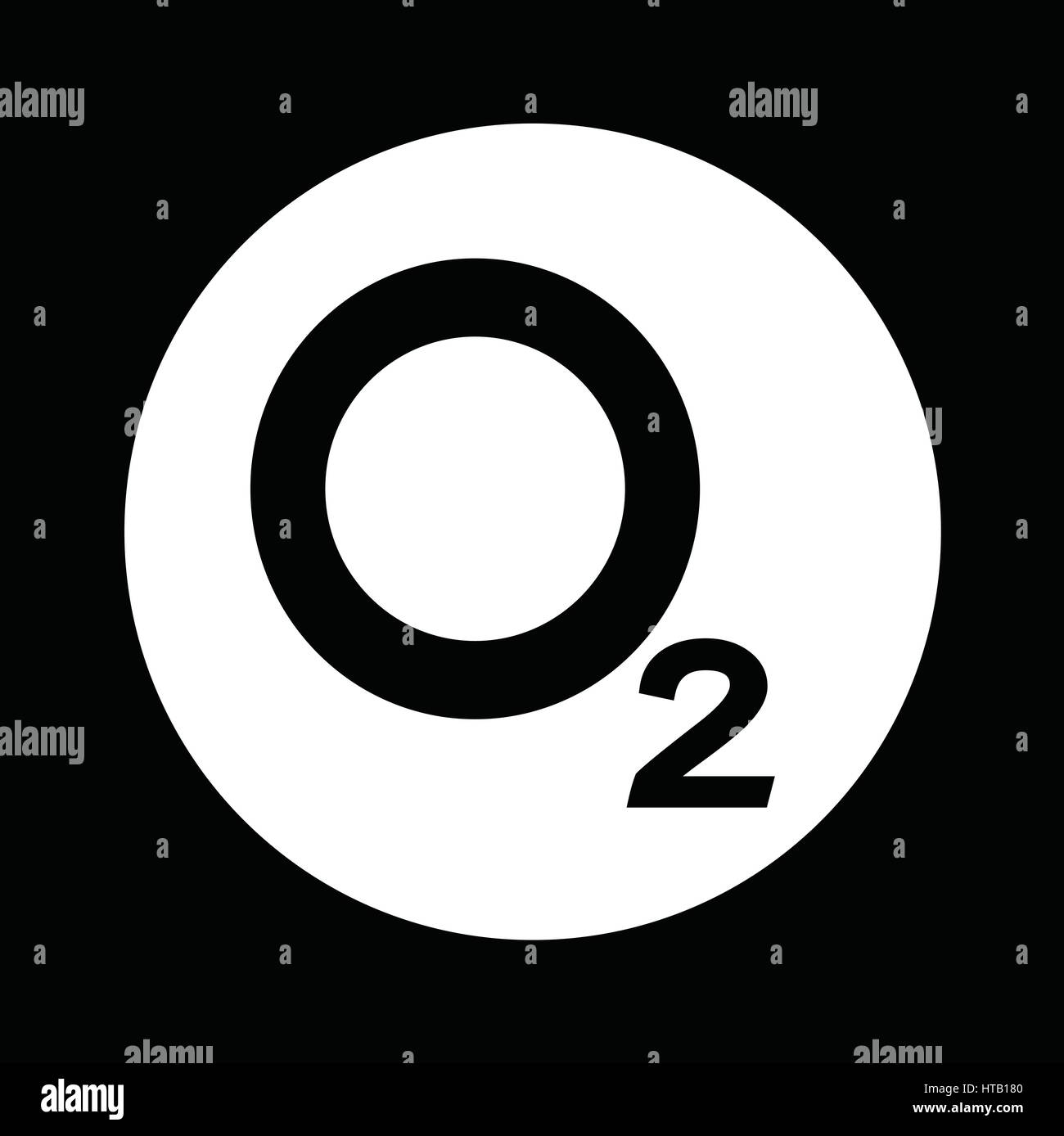 Oxygen O2 Icon illustration design Stock Vector Image & Art - Alamy