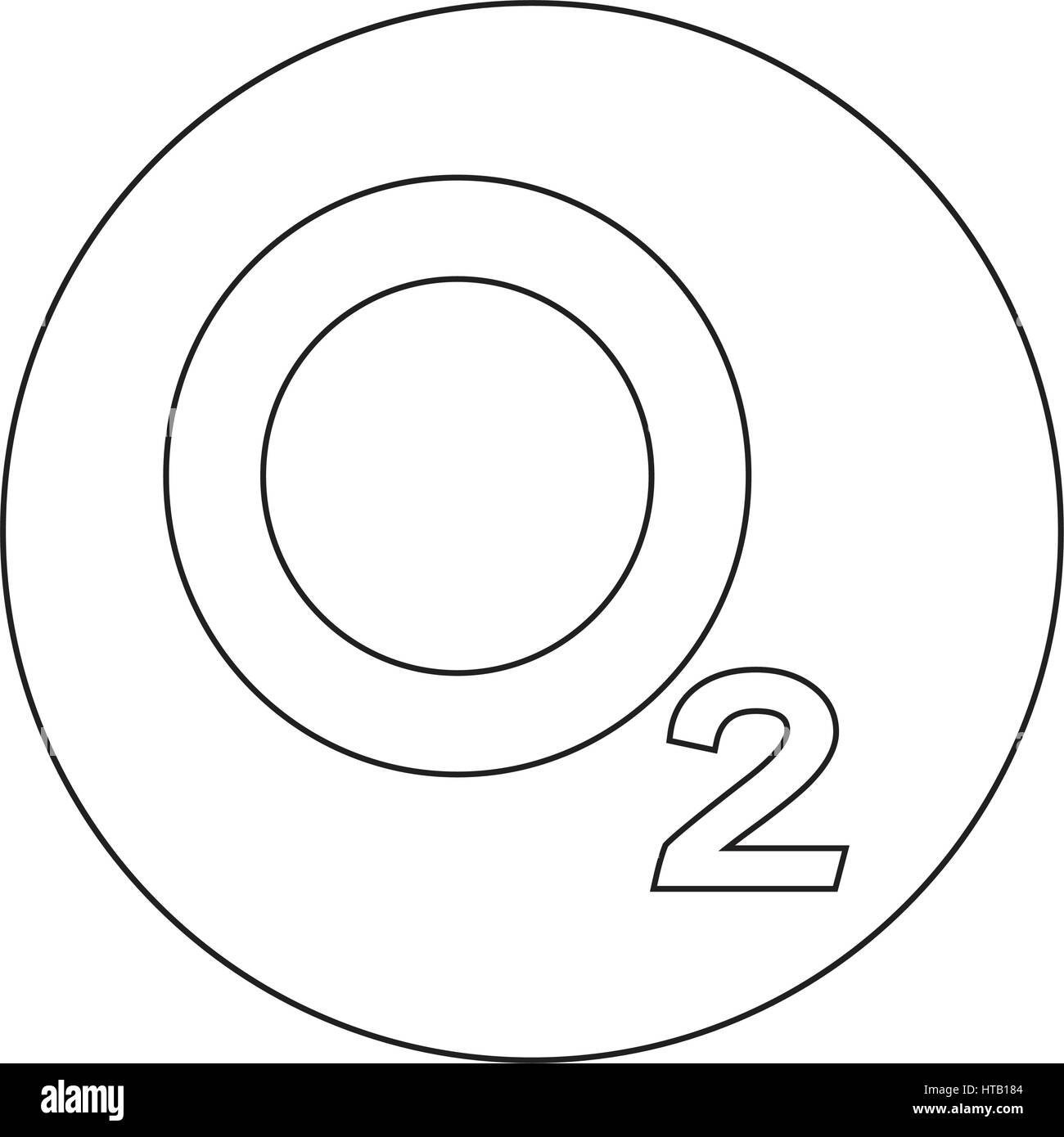 O2 sign Black and White Stock Photos & Images - Alamy