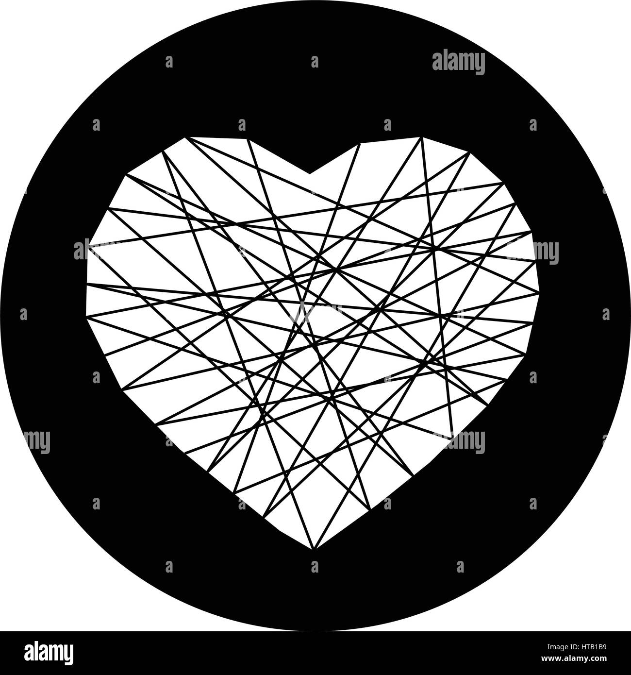 heart icon illustration design Stock Vector Image & Art - Alamy