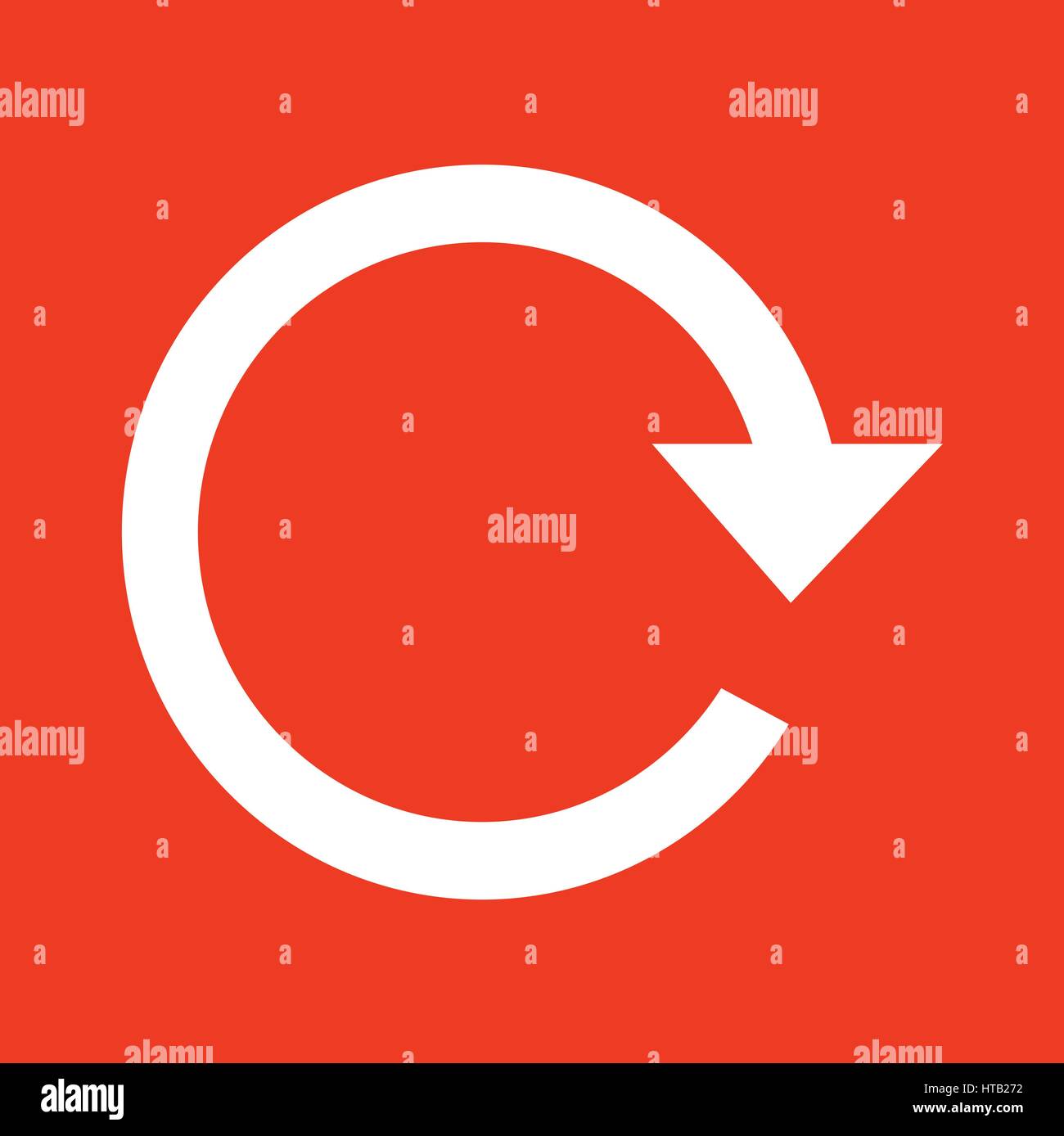 reload arrow icon illustration design Stock Vector Image & Art - Alamy