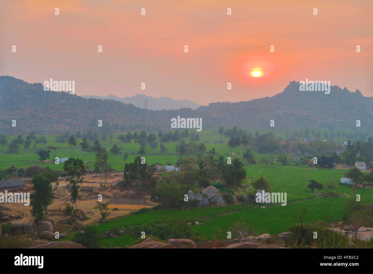 Peaceful rural india hi-res stock photography and images - Alamy