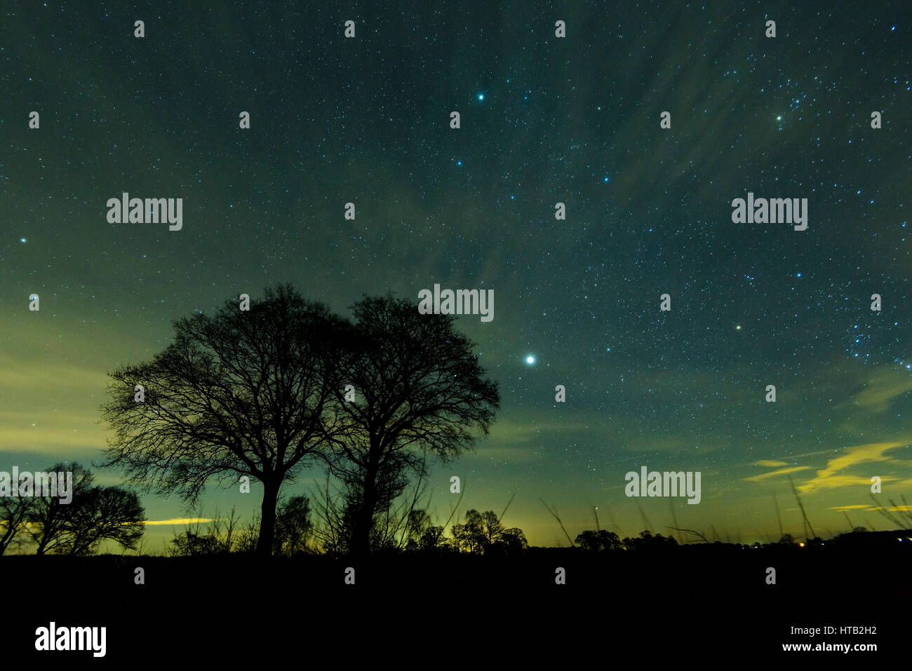Natural photograph, star sky , Naturfotografie, Sternenhimmel Stock ...