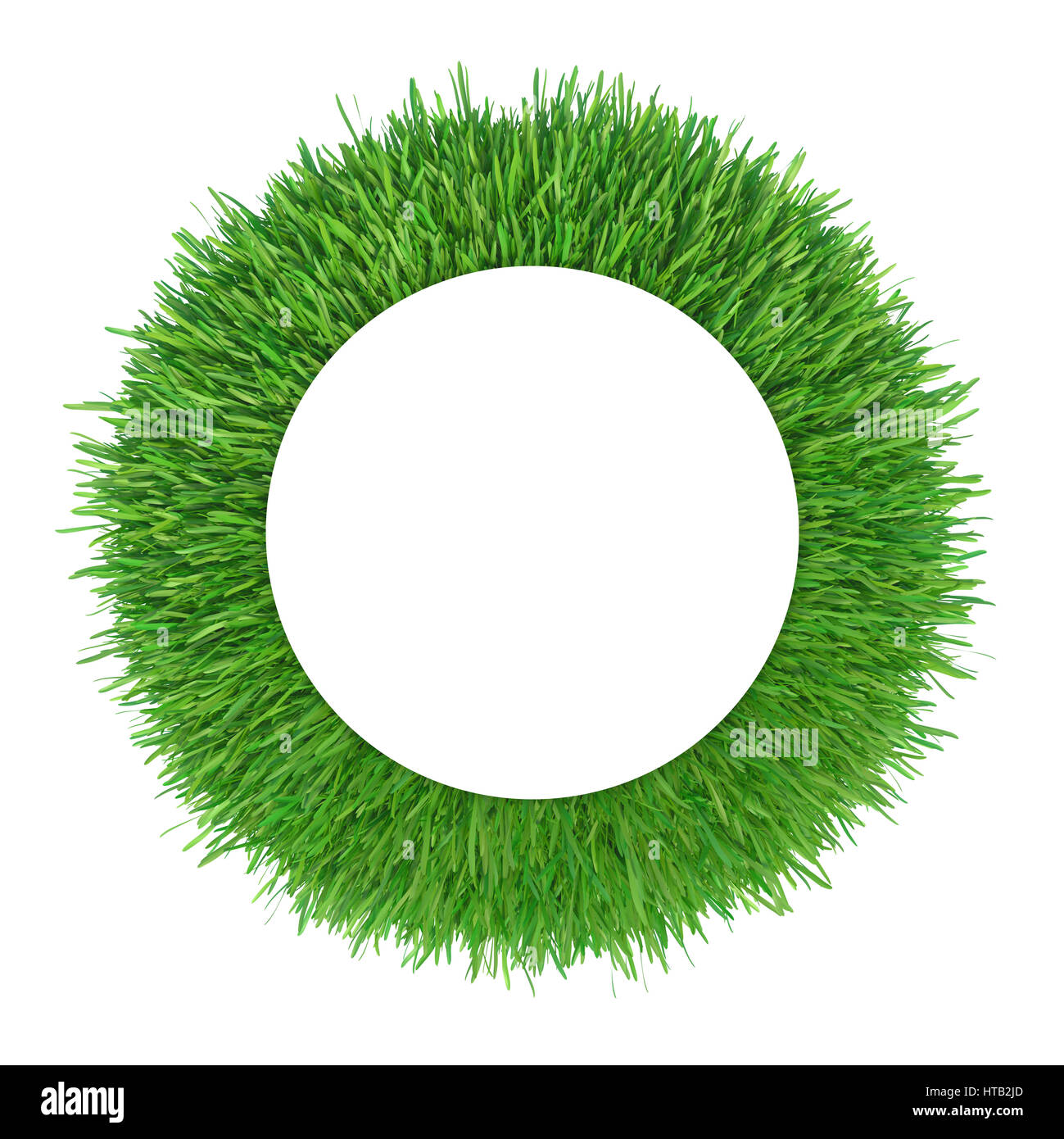 Grass empty frame Cut Out Stock Images & Pictures - Alamy