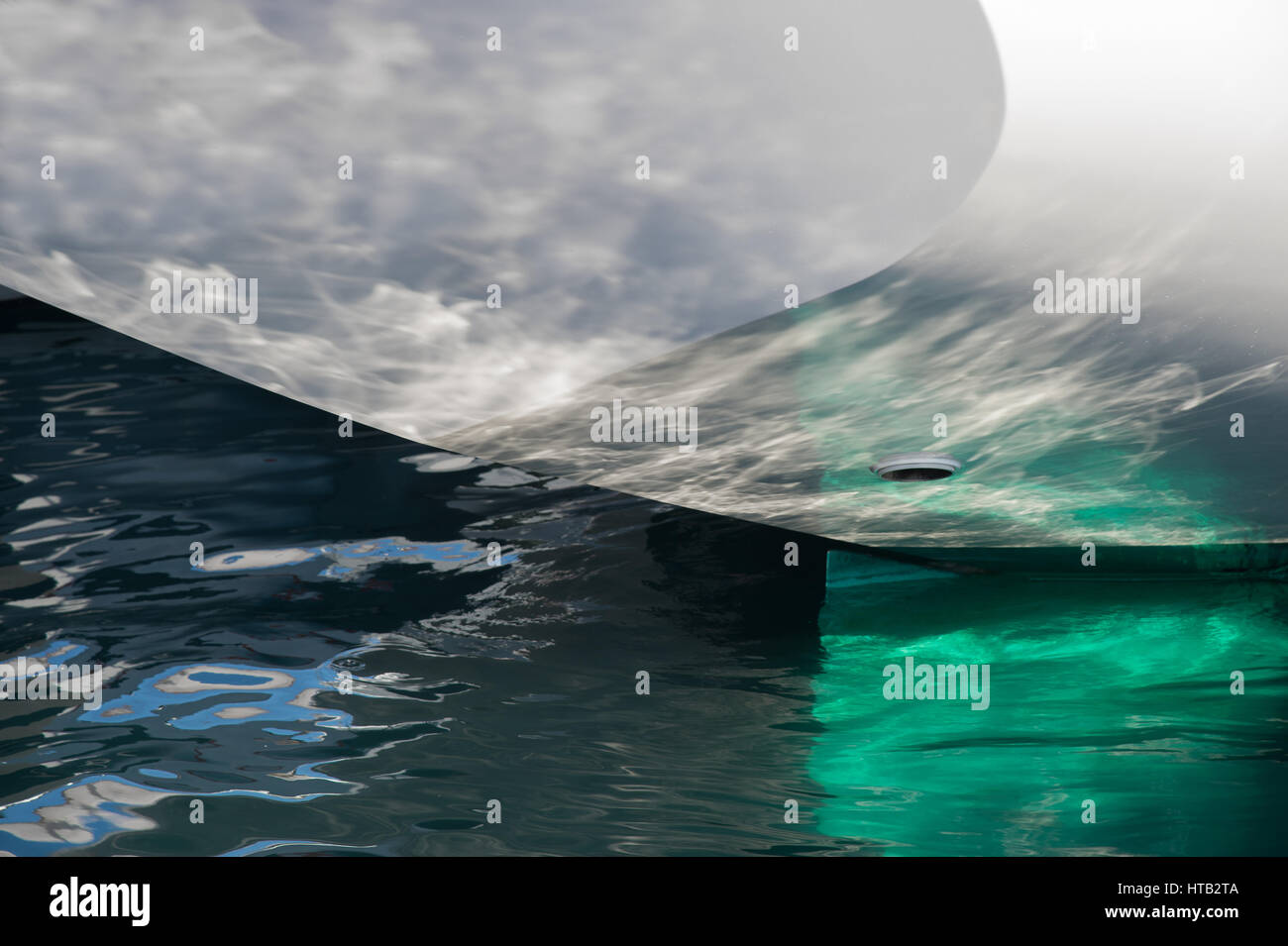 Sailing yacht stern hi-res stock photography and images - Alamy