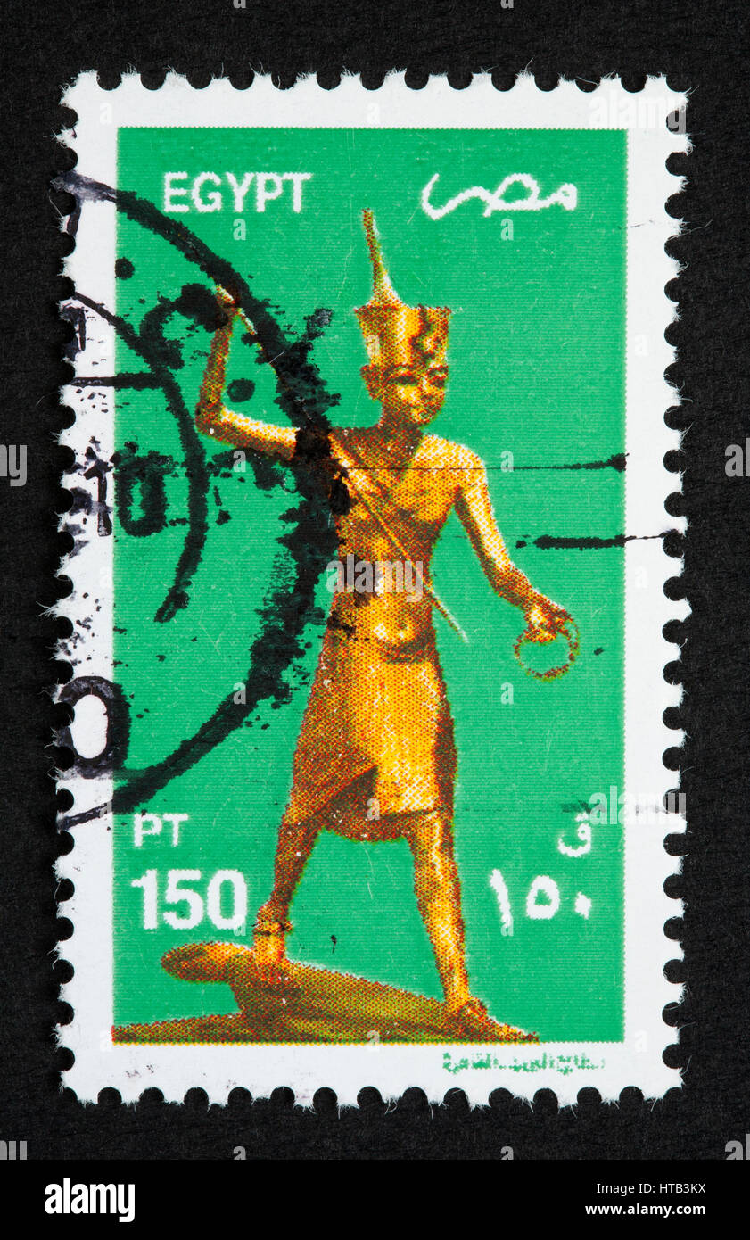 Egyptian Postage Stamp Egypt Stock Photos & Egyptian Postage Stamp ...