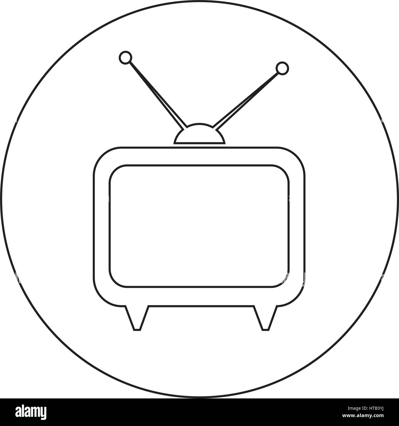 TV icon illustration design Stock Vector Image & Art - Alamy
