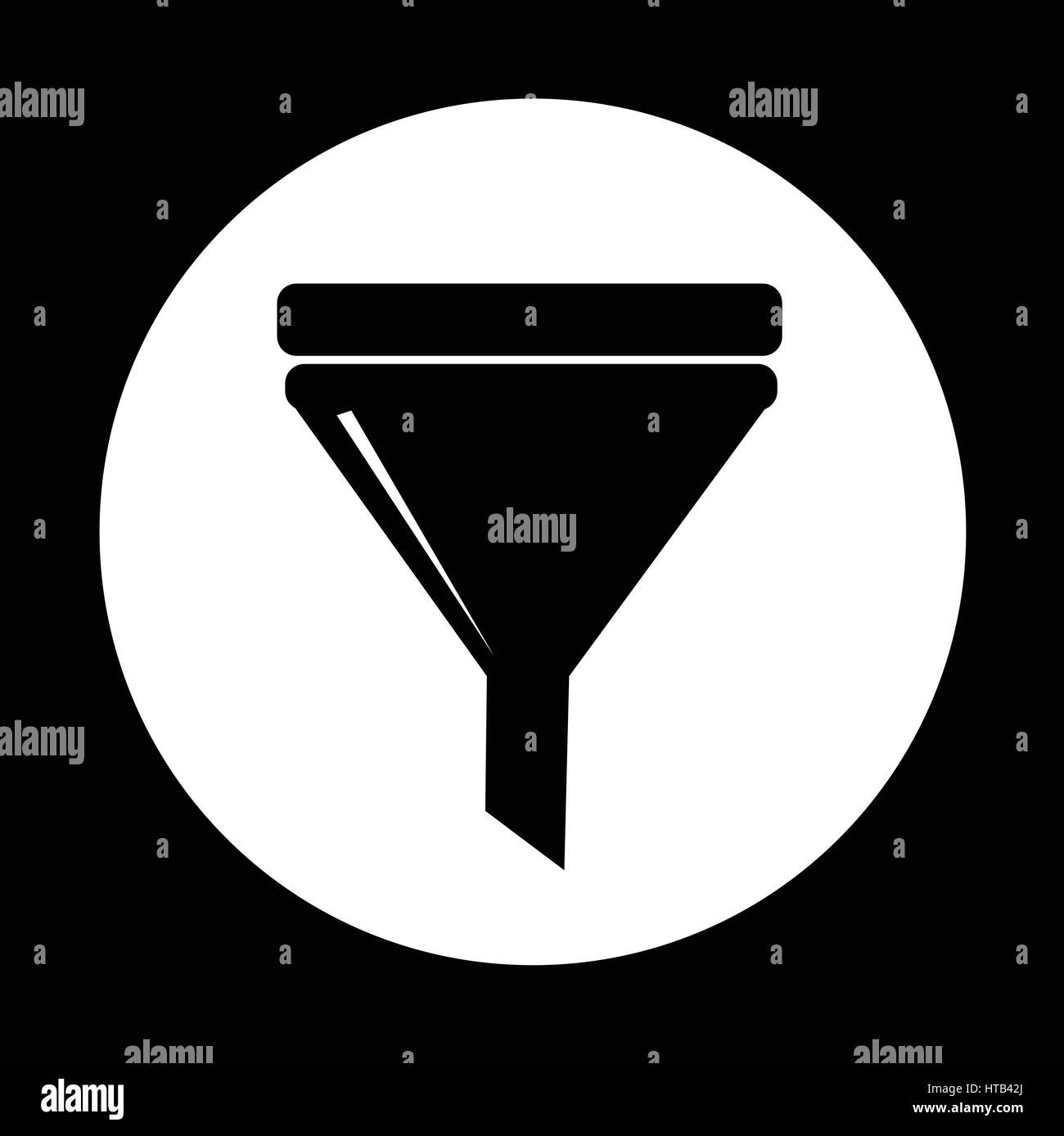 filter icon illustration design Stock Vector Image & Art - Alamy