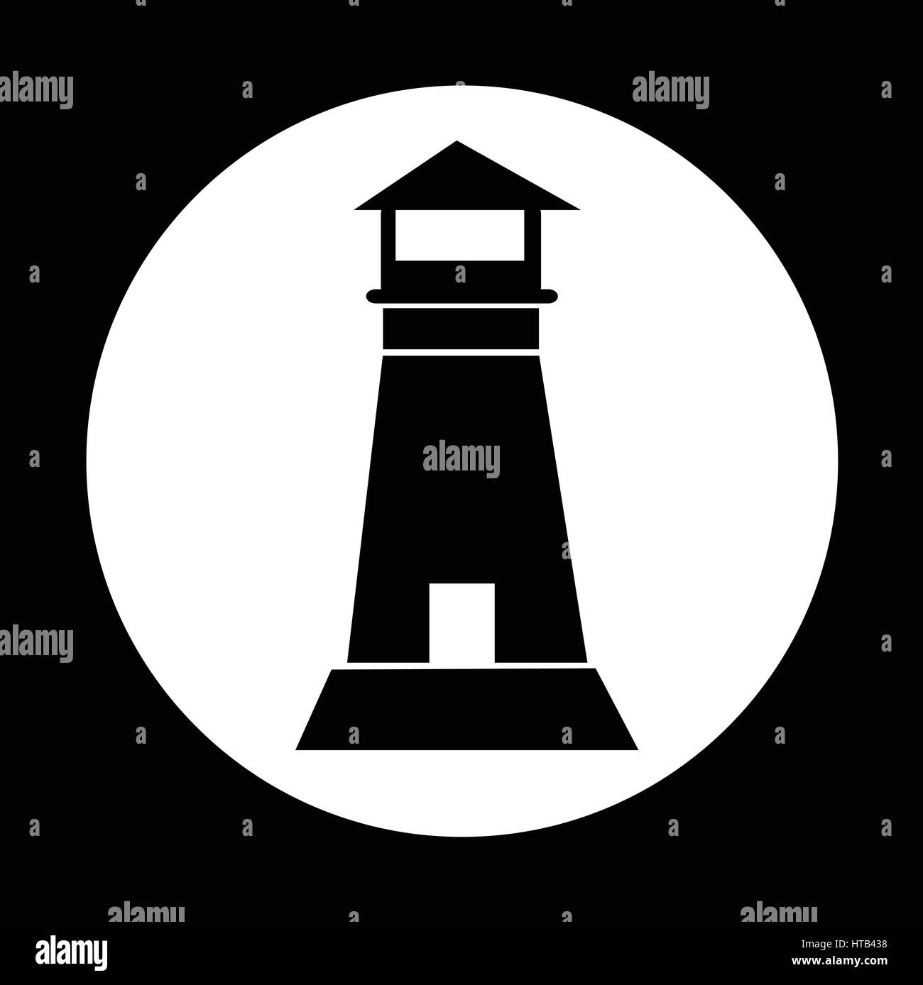Lighthouse direction Black and White Stock Photos & Images - Alamy