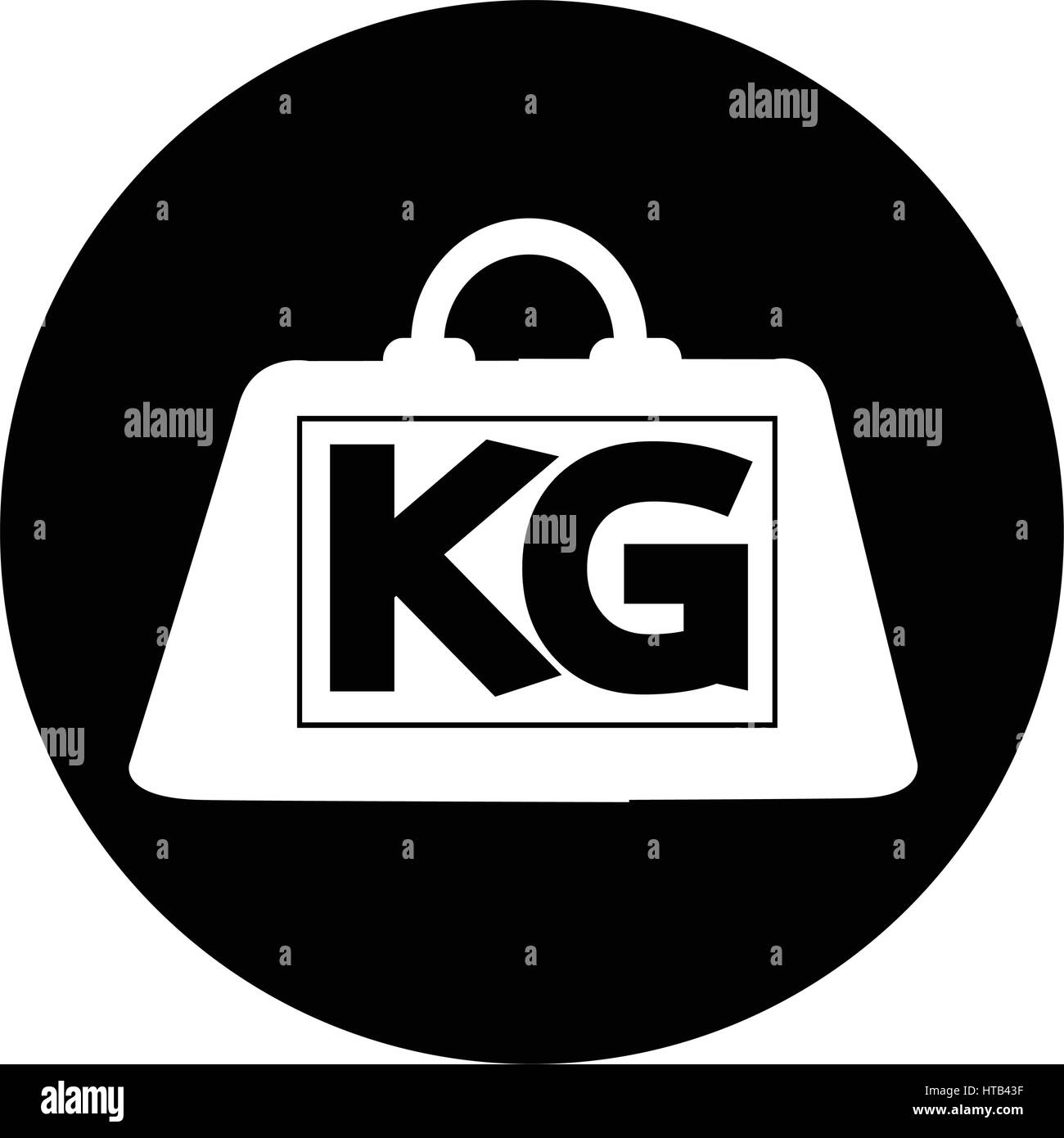 weight kilogram icon illustration design Stock Vector Image & Art - Alamy
