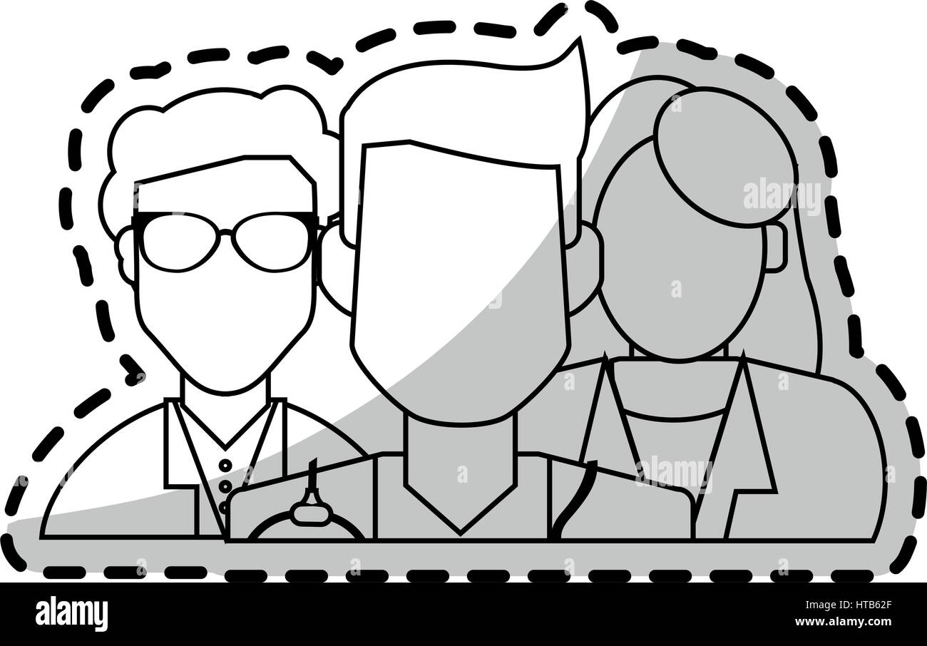 group of faceless doctors icon image Stock Vector Image & Art - Alamy