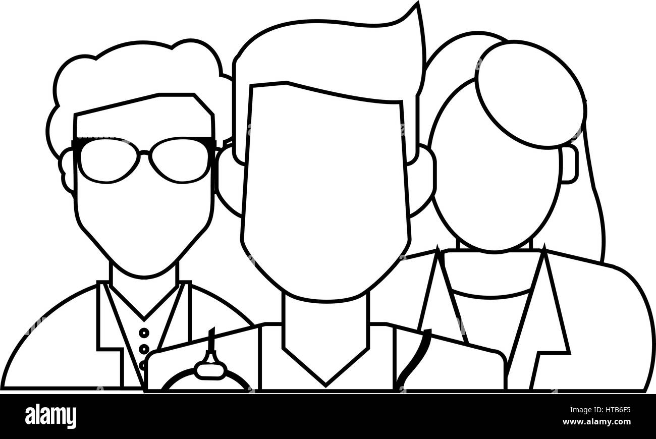 group of faceless doctors icon Stock Vector Image & Art - Alamy