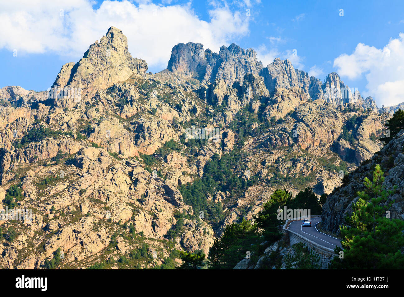 Mountains of Bavella, Corsica, France Stock Photo - Alamy