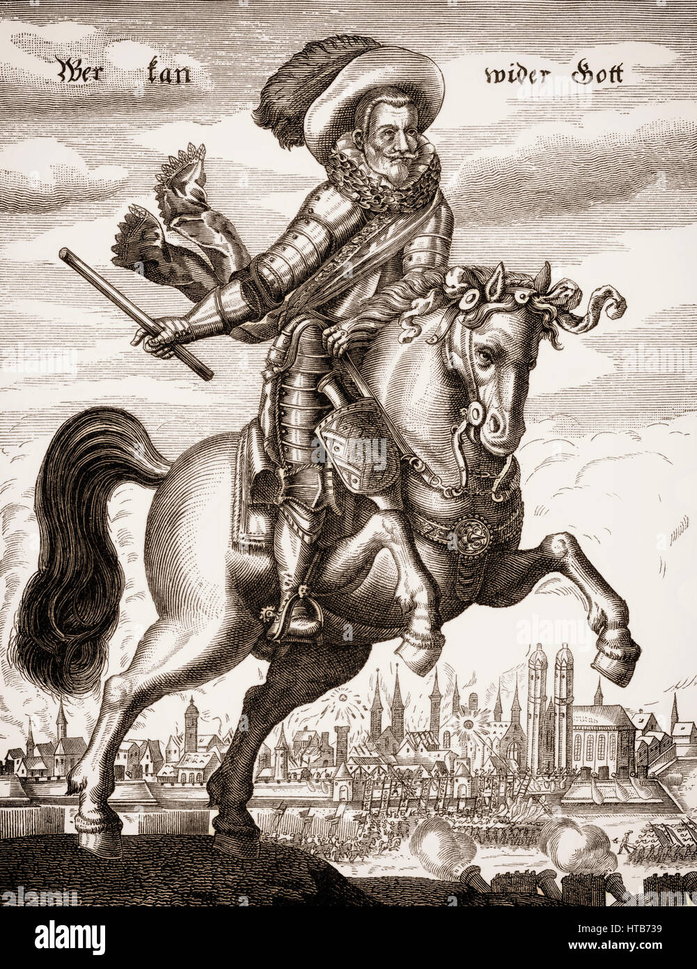 Johann t'Serclaes Count of Tilly, 1559 - 1632, army commander and ...