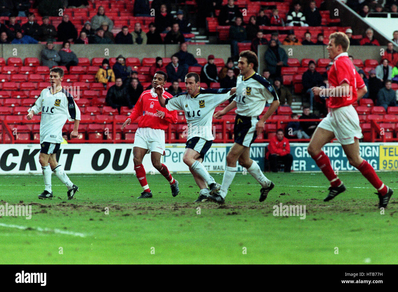 STEVE CLARIDGE GOAL NOTTINGHAM FOREST V PORTSMOUTH 03 January 1999 ...